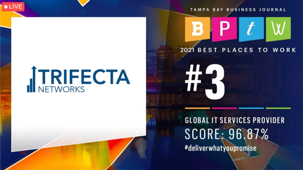 Trifecta named No. 3 on the 2021 Best Places to Work list! | Trifecta ...