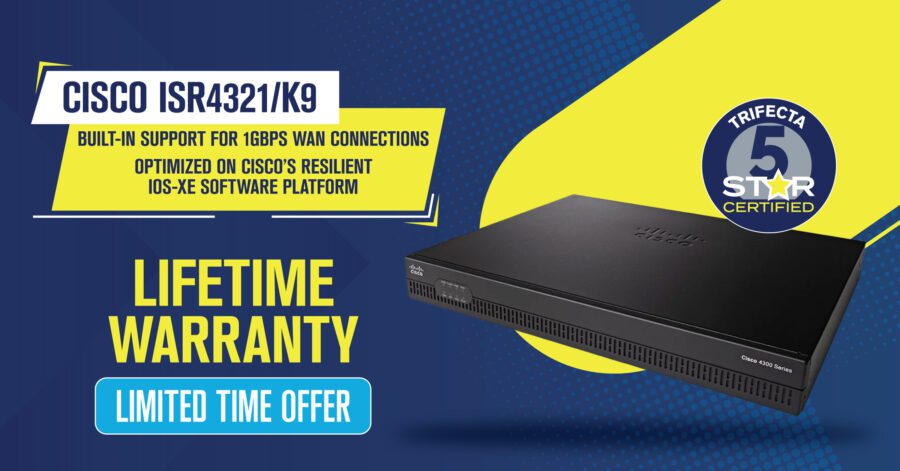Cisco ISR4321/K9 | Trifecta Networks